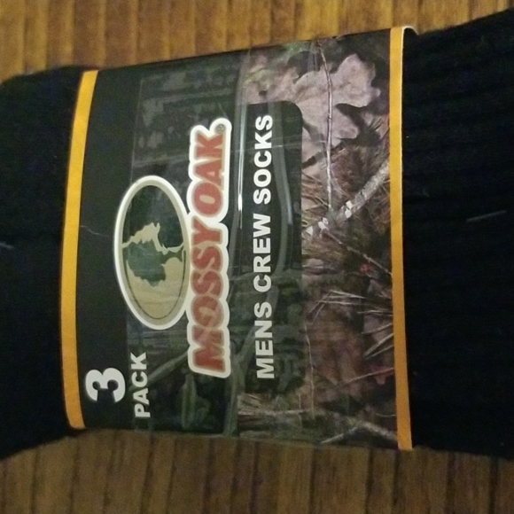 Mossy Oak | Underwear & Socks | Nwt Mossy Oak Mens Crew Socks 3 Pair ...